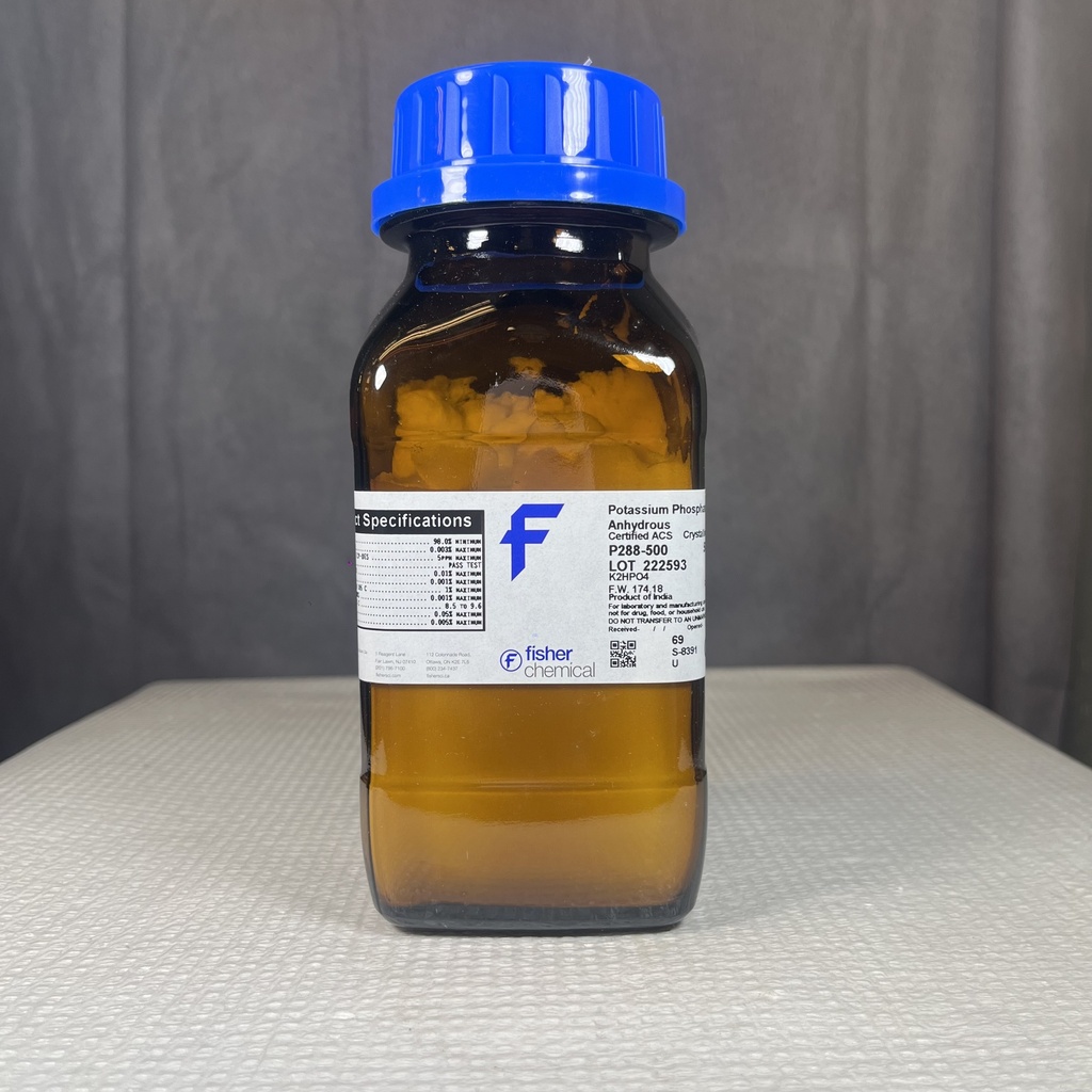 POTASSIUM PHOSPHATE, 500 GM DI | UW Solvent Store